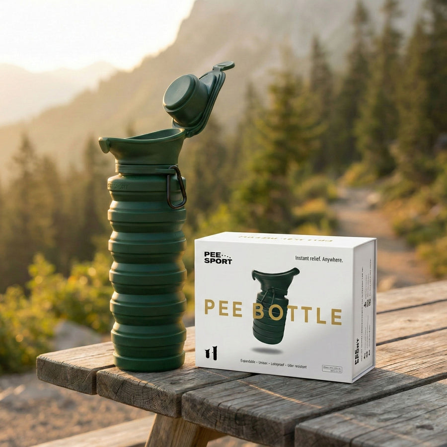 PeeSport® Premium Pee Bottle | Shark Tank Portable Urinal (Official)