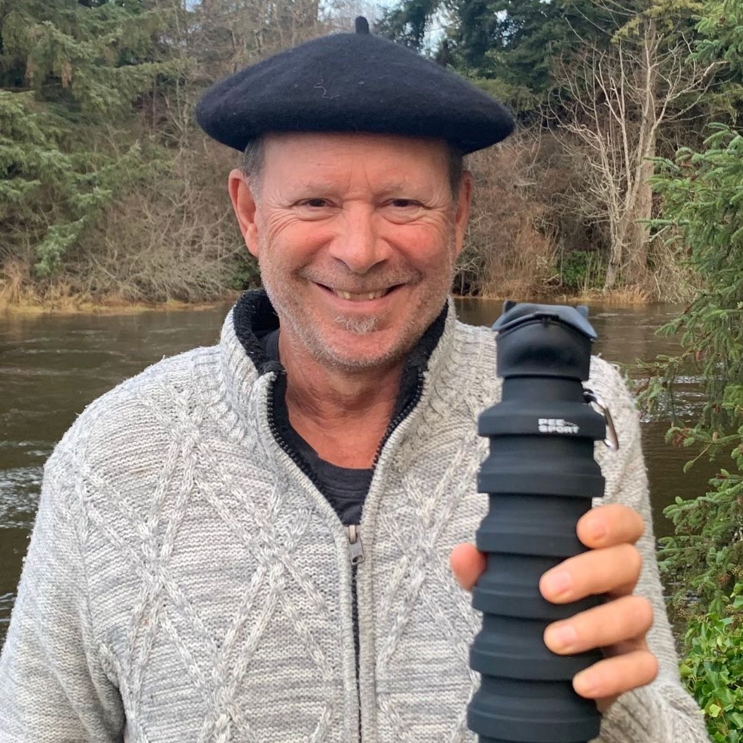 PeeSport New Women's Pee Device: Pee Funnel & Bottle In One!