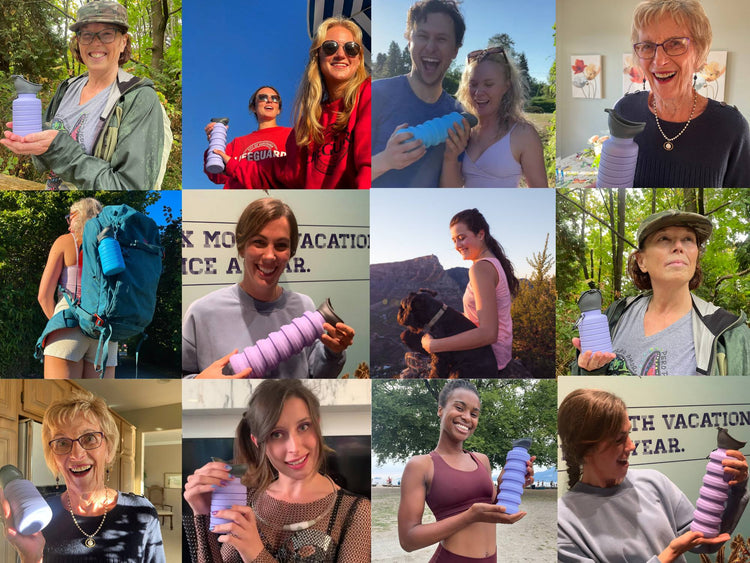 PeeSport New Women's Pee Device: Pee Funnel & Bottle In One!