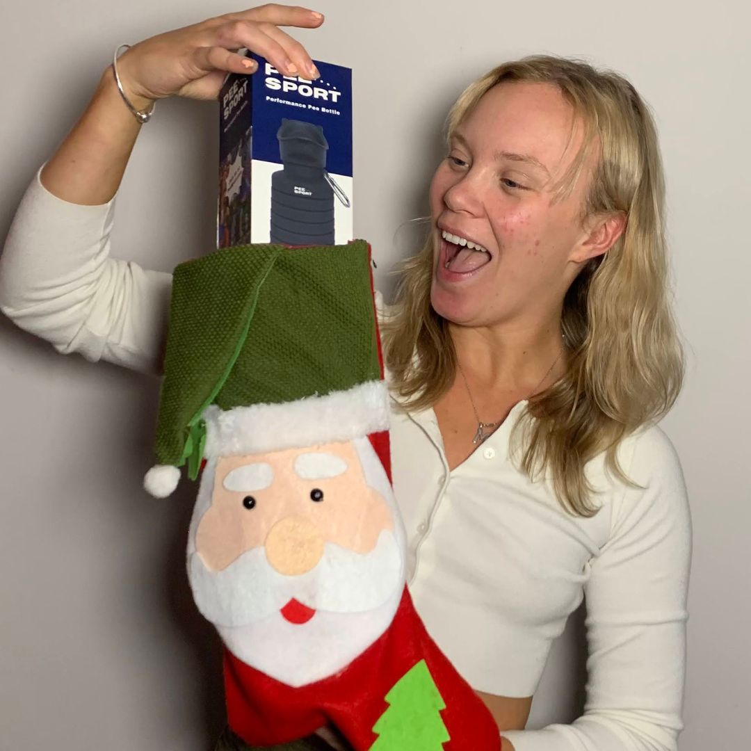 PeeSport New Women's Pee Device: Pee Funnel & Bottle In One!